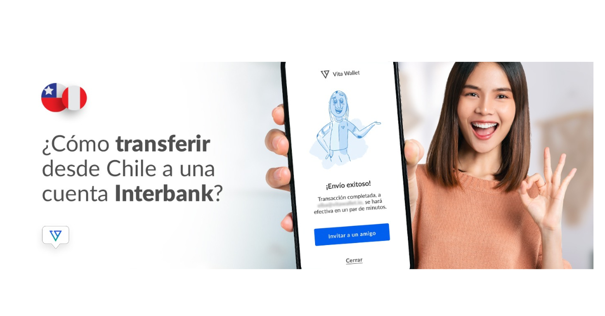Así de rápido es transferir al Interbank de Perú desde Chile - Vita Wallet