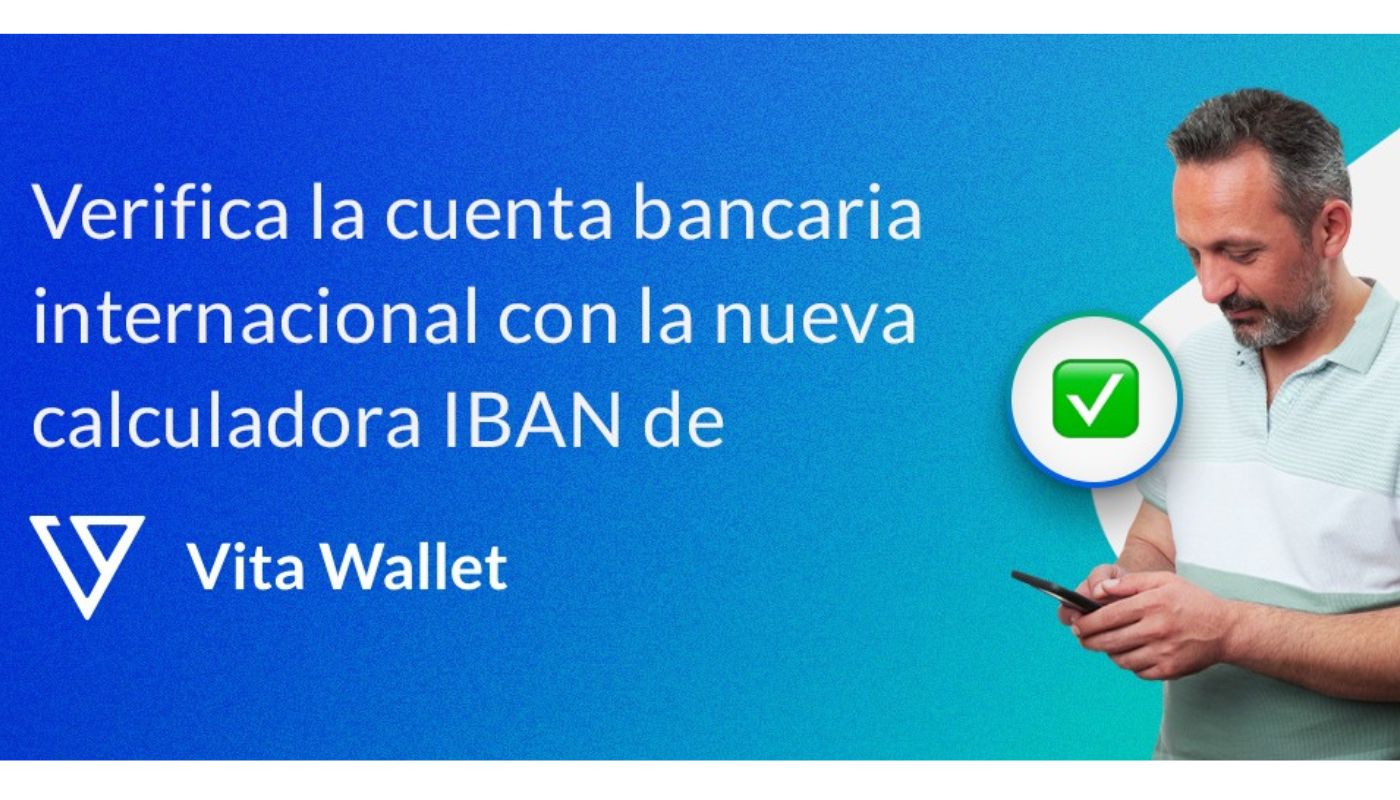 Calcula el Código Internacional de Cuenta Bancaria (IBAN) - Vita Wallet
