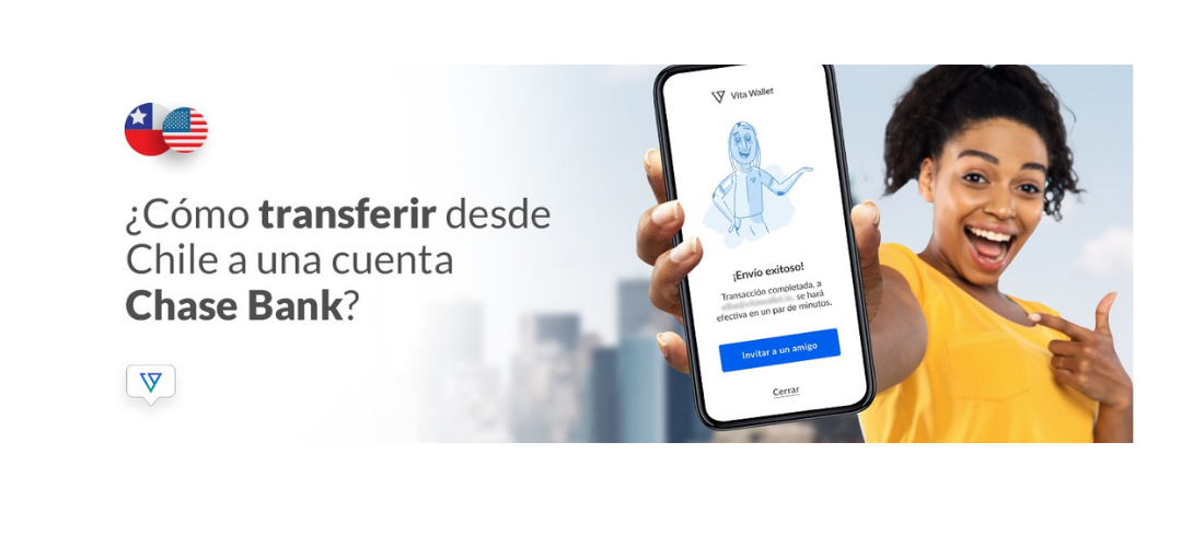 Manda dinero al Chase Bank desde tu billetera digital en Chile - Vita ...